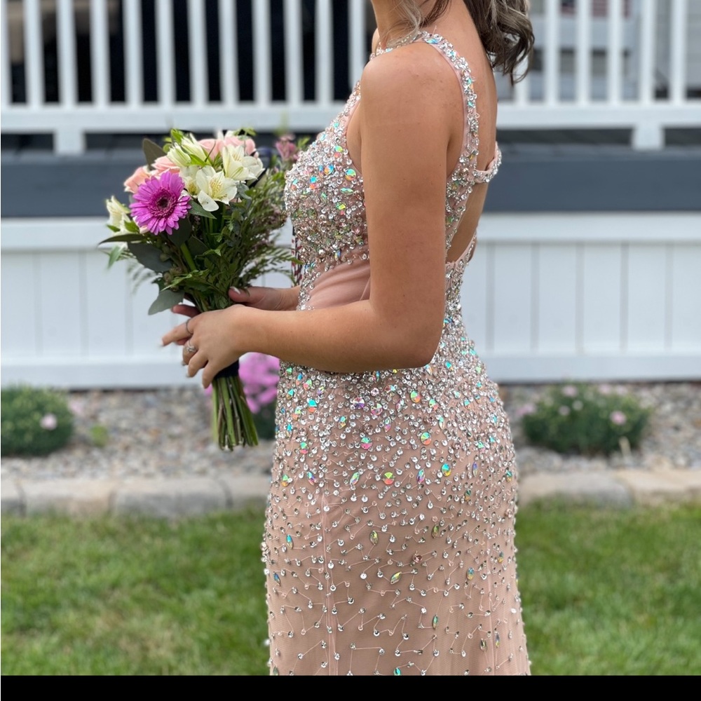 Blush Pink Prom Dress - Gem